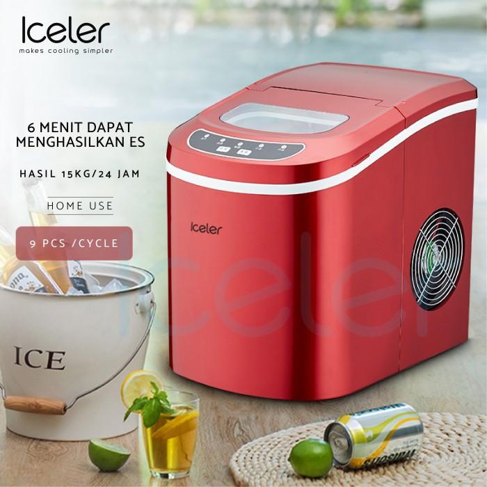 Jual Mesin Es Iceler Ice maker 15kg/hari 6 menit Es Jadi | Shopee Indonesia