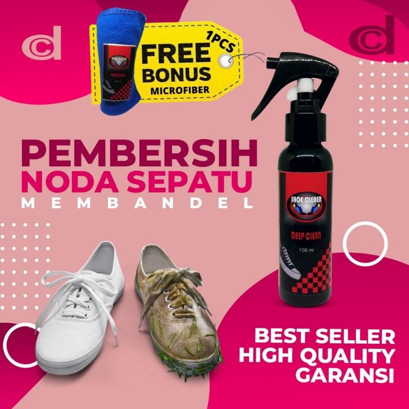 Jual DEEPCLEAN PEMBERSIH SABUN SEPATU PENCUCI SHOES CLEANER PREMIUM ...
