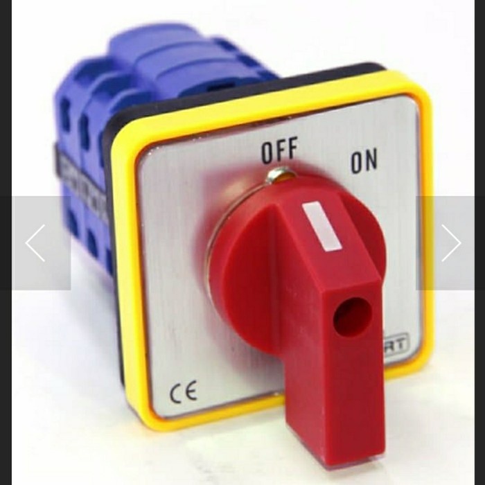 Jual Fort Cam Switch Selector Rotary Changeover COS 3P 25A Type SA-25-3 ...