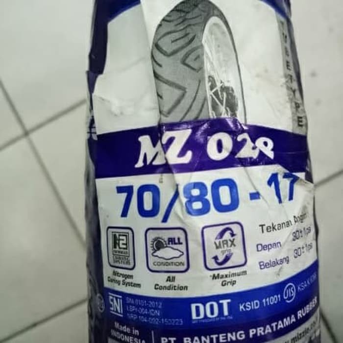 Jual Ban mizzle tubetype 70/80-17 mz028 - power vtx (BUKAN TUBELESS) (1 ...