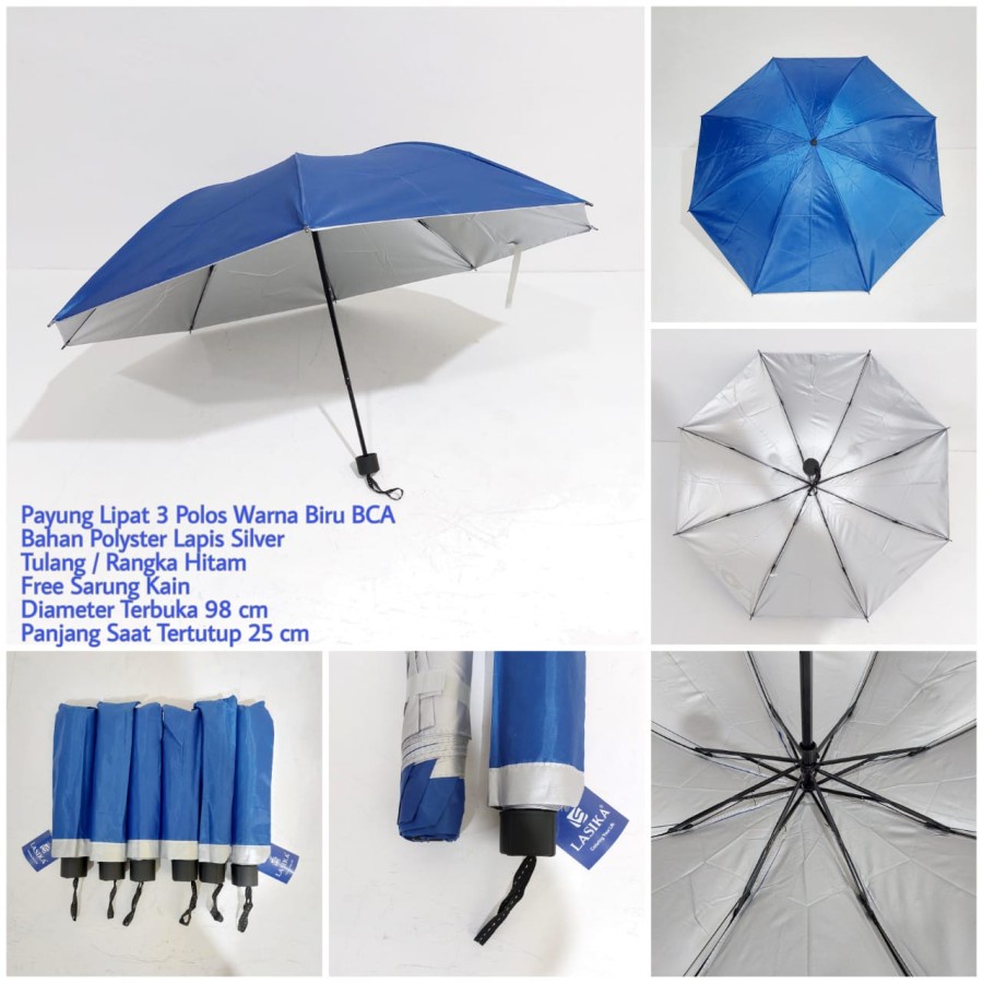 Jual Payung Nagoya 026 Payung Lipat Polos Kecil Anti UV | Shopee Indonesia