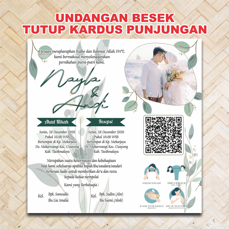Jual CETAK UNDANGAN BESEK SOROGAN PUNJUNGAN TONJOKAN BERKAT KARDUS ...