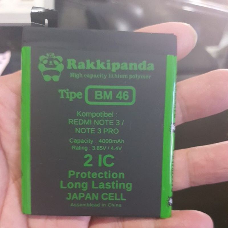 Jual Baterai batre batery battery rakkipanda double power Xiaomi redmi ...