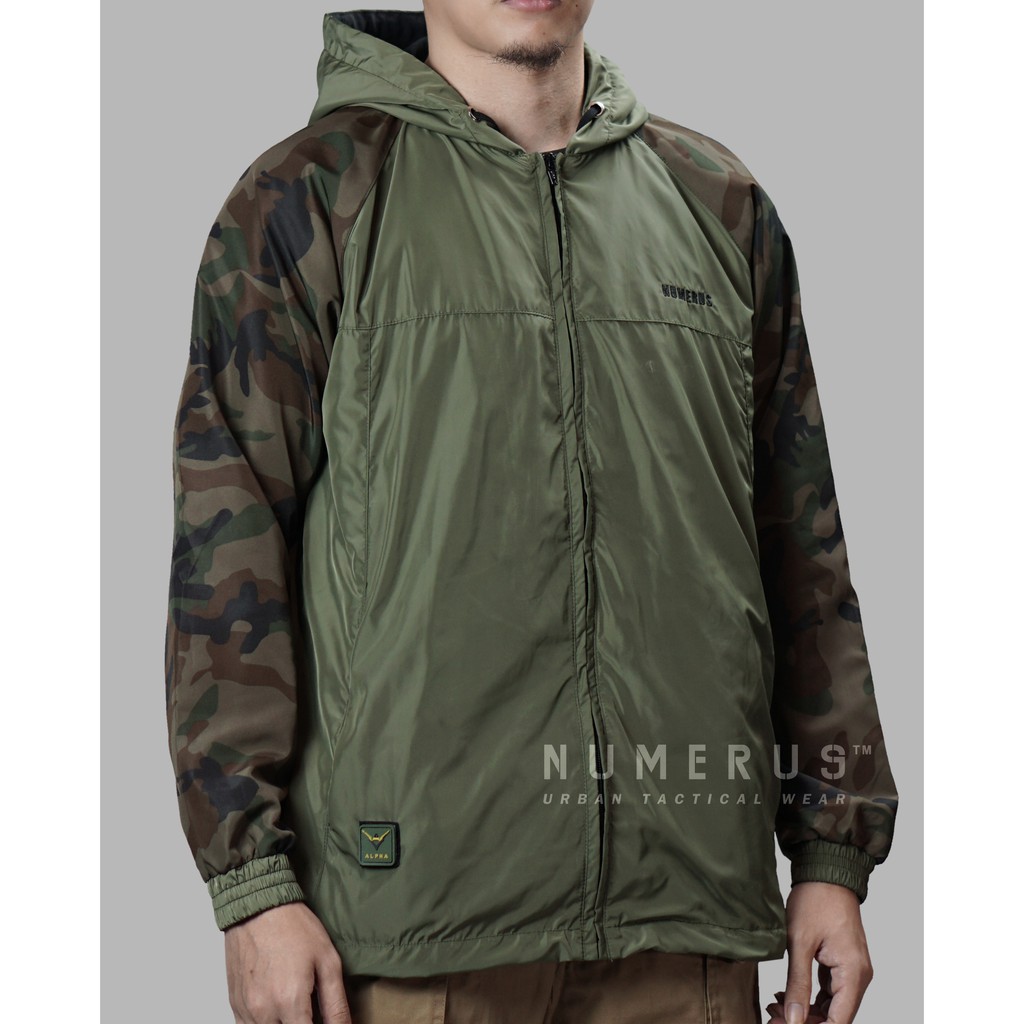Jual Numerus Alpha lightweight camouflage jacket / jaket running ...