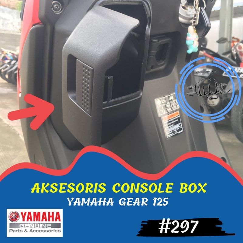 Jual CONSOLE BOX YAMAHA GEAR 125 , PENUTUP LACI DEPAN GEAR 125 ORIGINAL ...