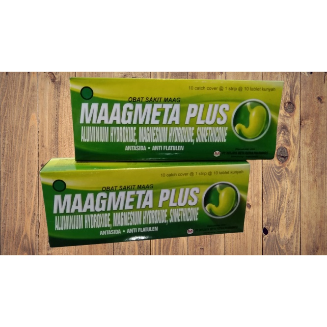 Jual Maagmeta Plus Tablet Jual Per Box | Shopee Indonesia