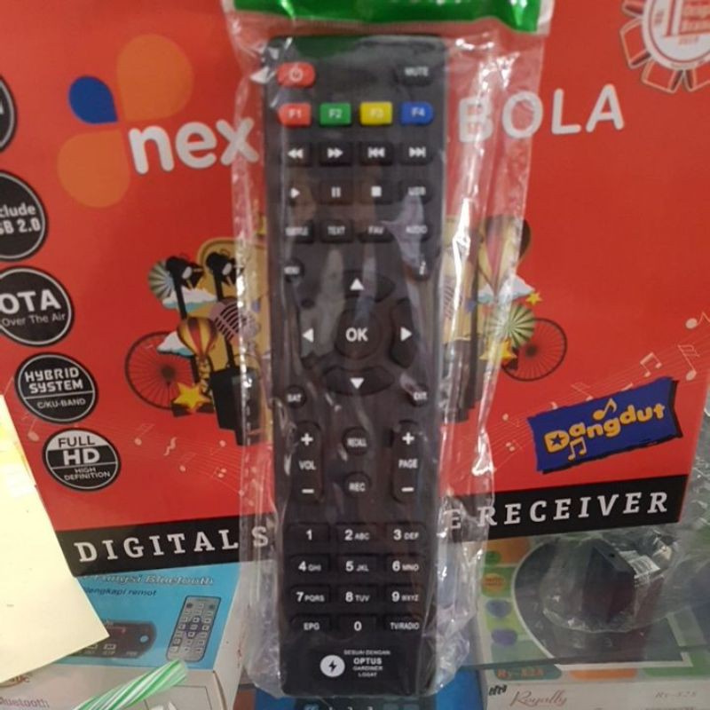 Jual REMOT RECIVER NEX PARABOLA MERAH BIRU ORIGINAL | Shopee Indonesia