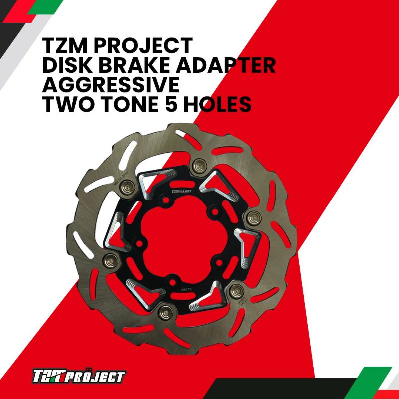 Jual TZM Project Adapter Plus Disk TDR Aggressive Series Honda Baut 5 ...