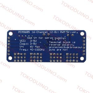 Jual Promo PCA9685 16 CHANNEL 12 BIT PWM SERVO CONTROLLER EXPANDER ...