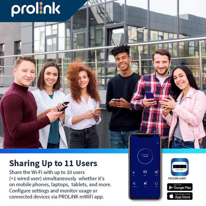 Jual Prolink Prt7011L Portable 4G Lte Modem Wifi Mifi Hotspot | Shopee ...