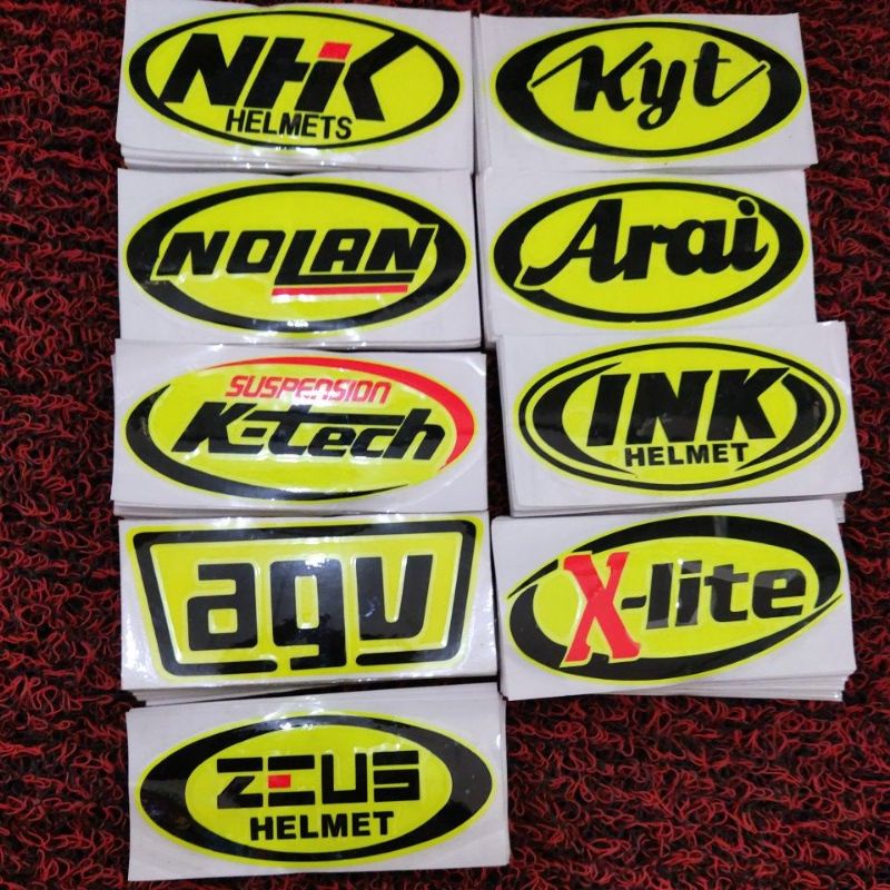 Jual sticker logo helm stiker cutting tumpuk | Shopee Indonesia Jual sticker logo helm stiker cutting tumpuk | Shopee Indonesia