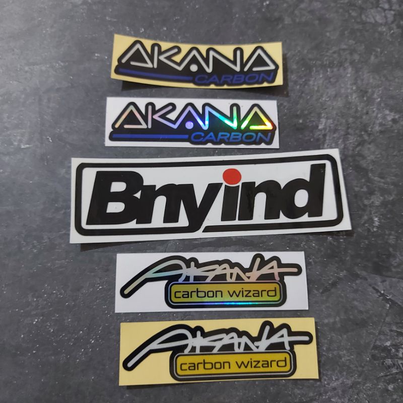Jual STICKER AKANA CARBON WIZARD MINI KECIL PRINCUT | Shopee Indonesia