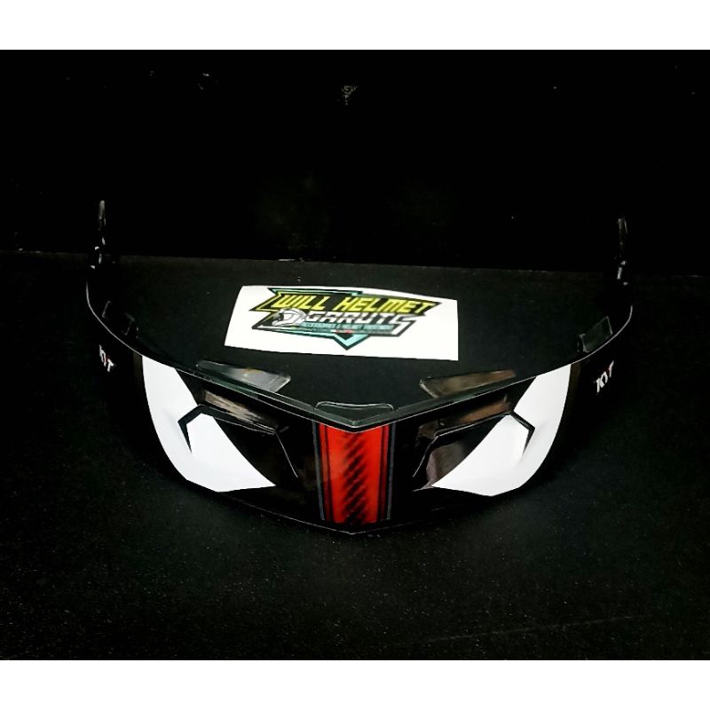 Jual SPOILER 3D KYT TT COURSE Deadpool Polikarbonat ( GRATIS 1SET ...