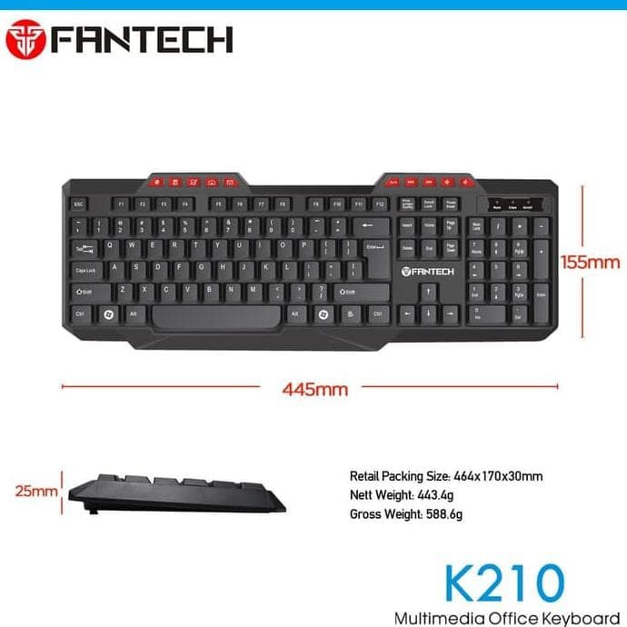 Jual Fantech K210 Keyboard | Shopee Indonesia