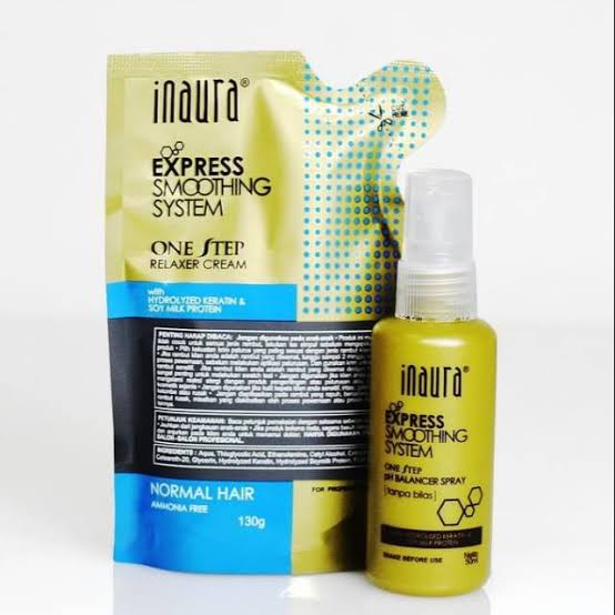 Jual Inaura One Step Express Smoothing System (Normal Hair) | Shopee ...