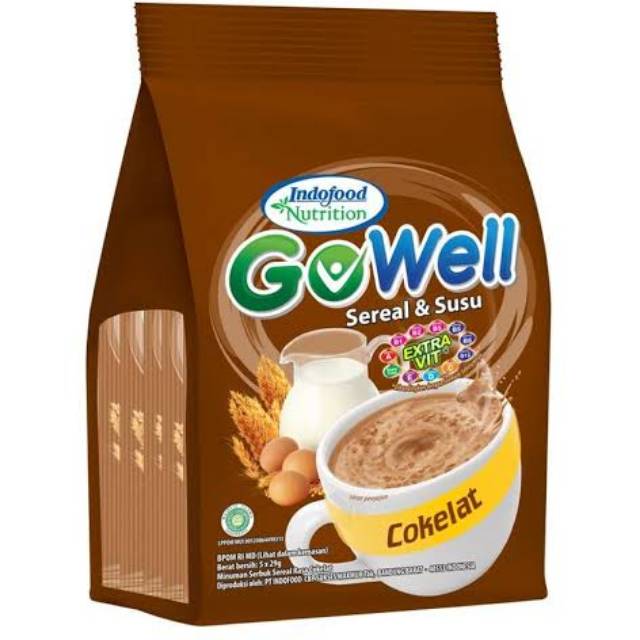 Jual Gowell Sereal Susu Coklat Isi 5 Sachet | Shopee Indonesia