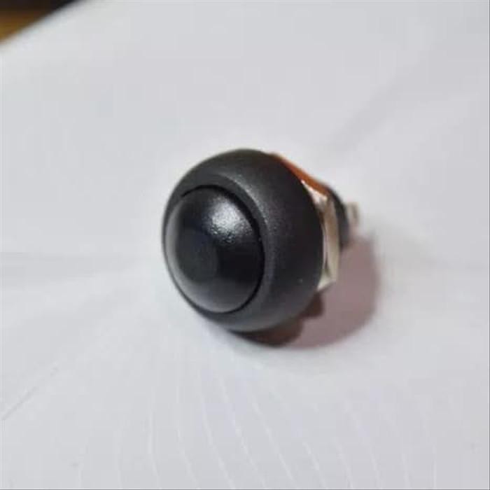 Jual 12mm Push Button ABS Plastic Hitam Ala Hexohm 12 mm Switch On Box ...