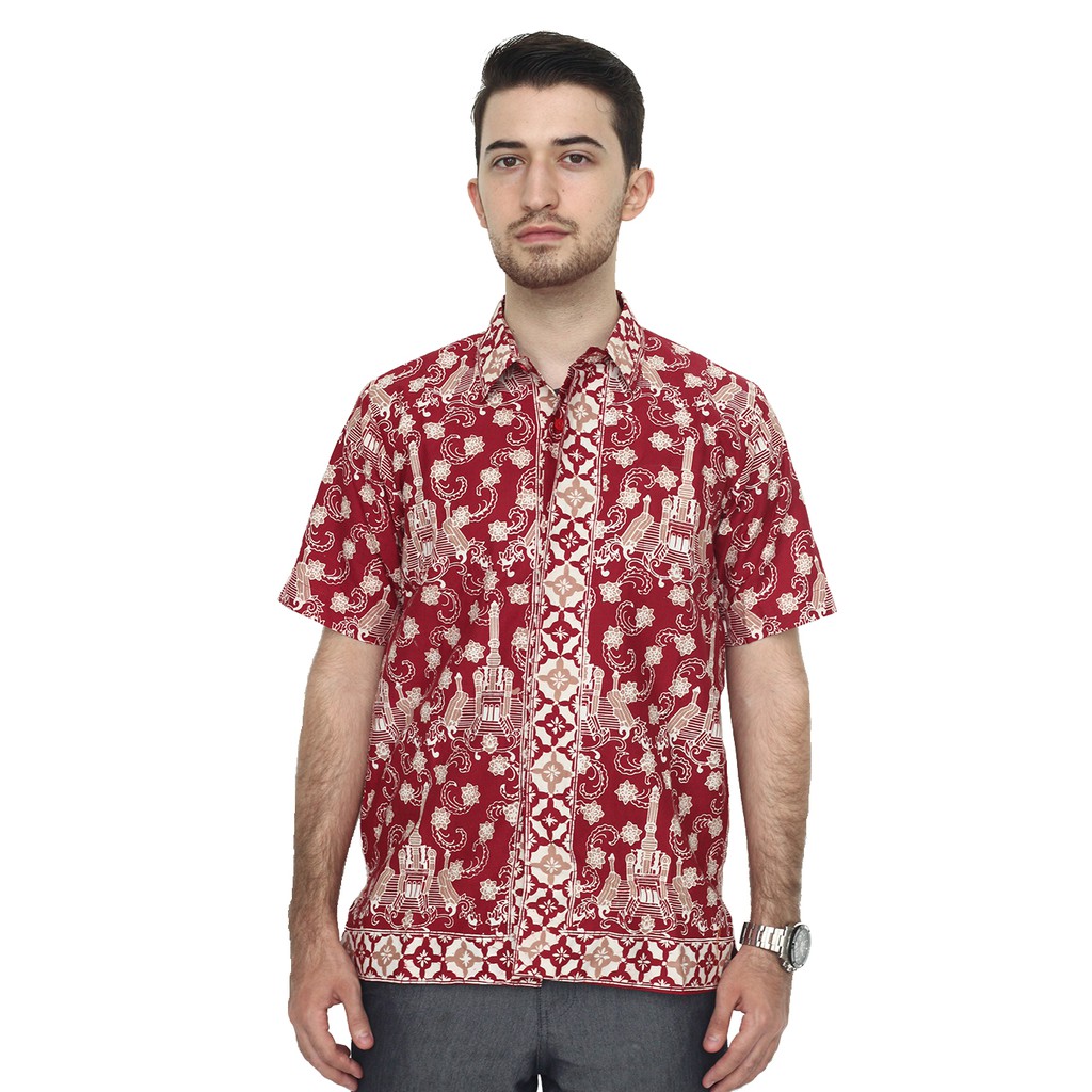 Jual Model Baju Batik Asli Pria Cap Asli Jambi Berkualitas - Zallatra ...