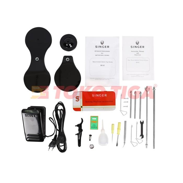 Jual Nay Benang / Mesin Jahit Obras 3 Benang Singer 81A1 ( Full Set ...