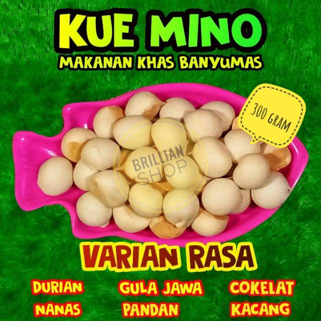Jual KUE MINO KHAS BANYUMAS 250 GRAM | Shopee Indonesia