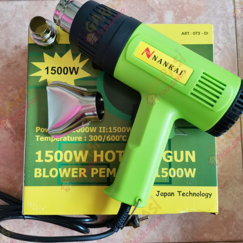 Jual hot gun Nankai hotgun hot air gun heat gun alat pemanas stiker ...