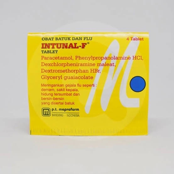 Jual INTUNAL F 4 TABLET {Per Strip} M | Shopee Indonesia