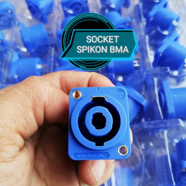 Jual SOCKET SOKET SPIKON BMA BIRU ORANGE | Shopee Indonesia