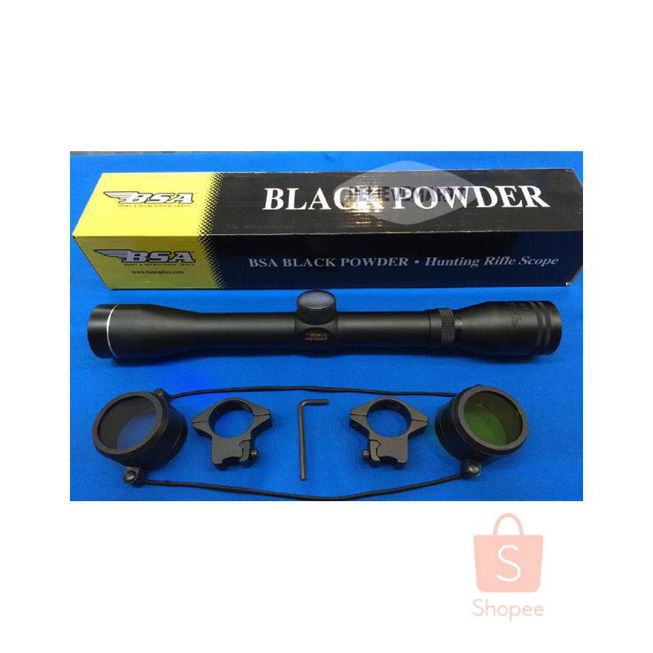 Jual TEROPONG TPO2G699 TELESCOPE TELE BSA 4X32 BLACK POWDER SENAPAN ...