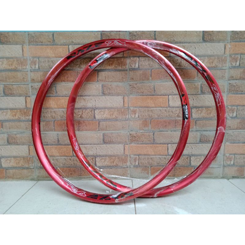 Jual Rims Raze 26 32 Hole warna merah | Shopee Indonesia