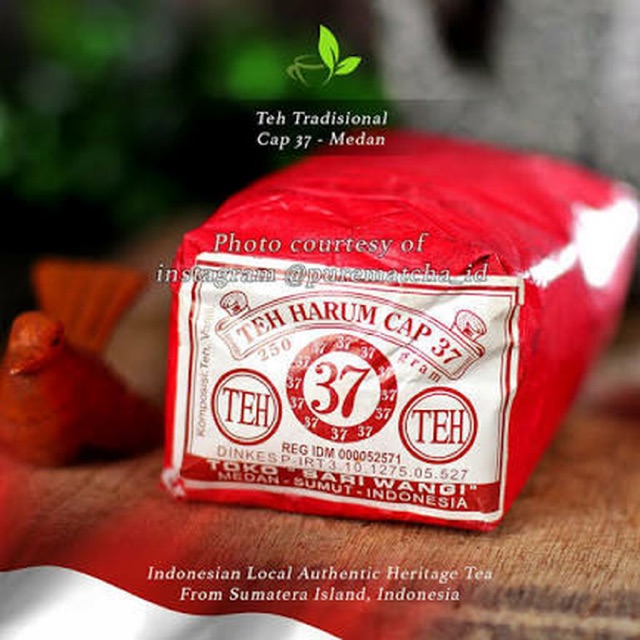 Jual Teh Harum Cap 37 Medan 500 gram / daun teh kering | Shopee Indonesia