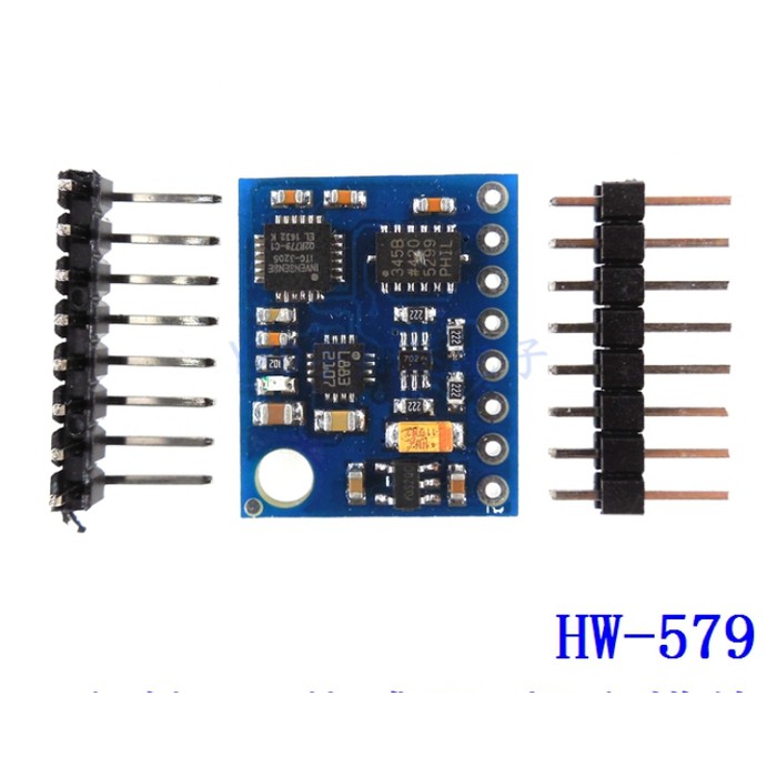 Jual HW-579 Sensor Modules 9 Axis IMU Sensor TG3200/ITG3205 ADXL345 ...