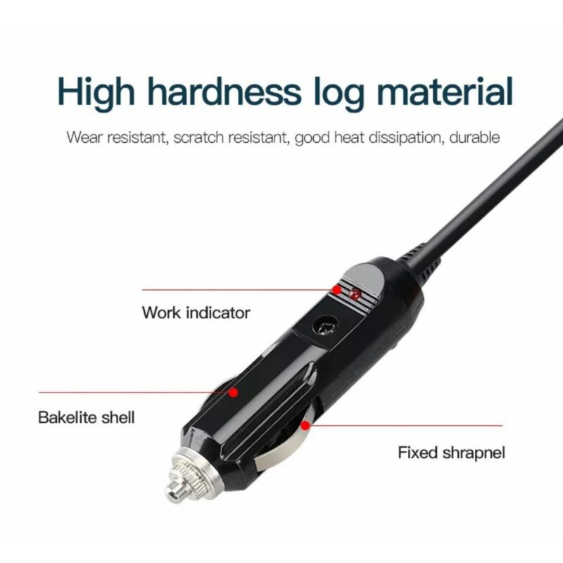 Jual kabel jumper socket male jepit aki plug soket lighter pemantik ...