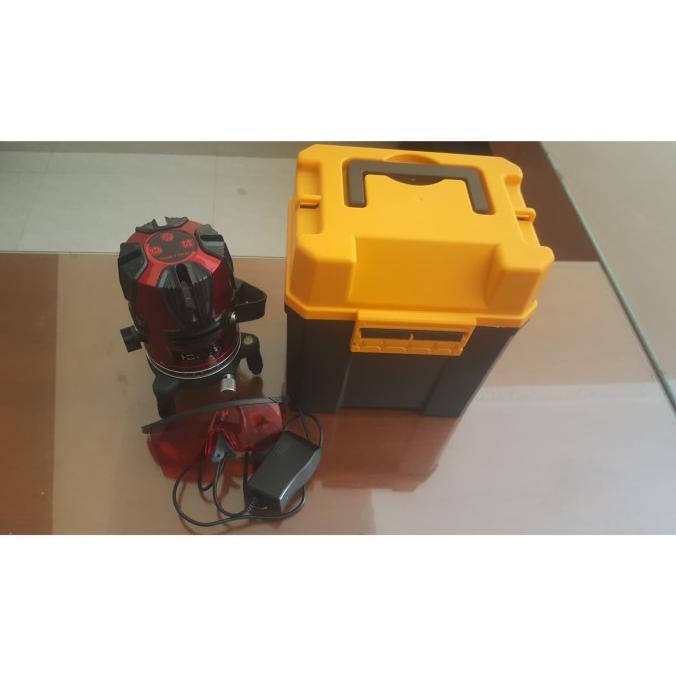 Jual Mesin Laser Level Meter Laser Red Merah 5 Line Waterpass Digital ...