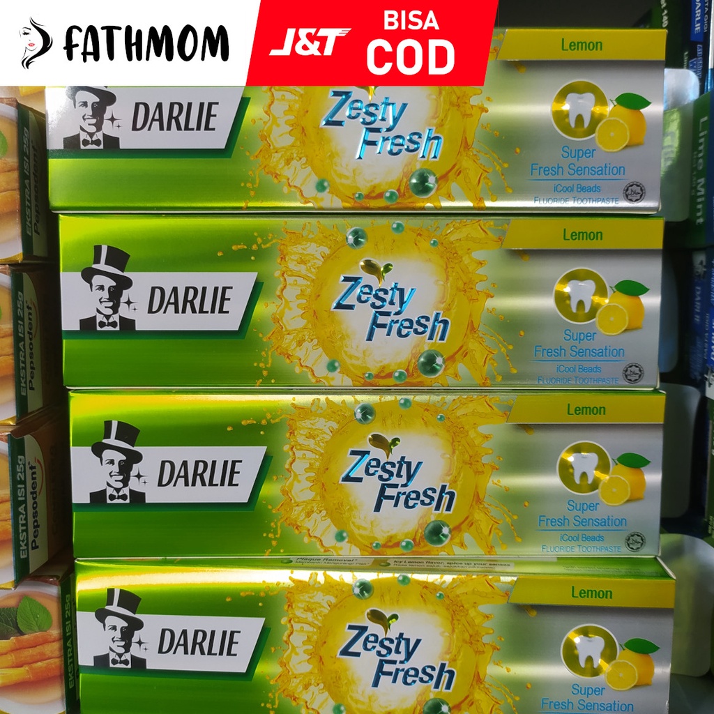 Jual DARLIE Toothpaste Zesty Fresh Lemon Tub 120gr | Shopee Indonesia