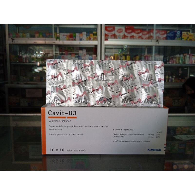Jual CAVIT D3 TABLET ISI10 | Shopee Indonesia