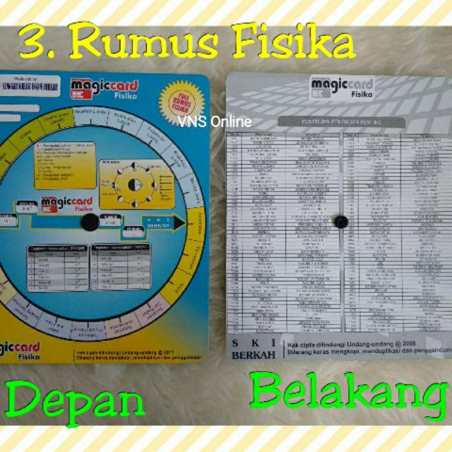 Jual Kamus/rumus/Magic Card/Kamus Mini/Kamus Anak/karton rumus mat/ips ...