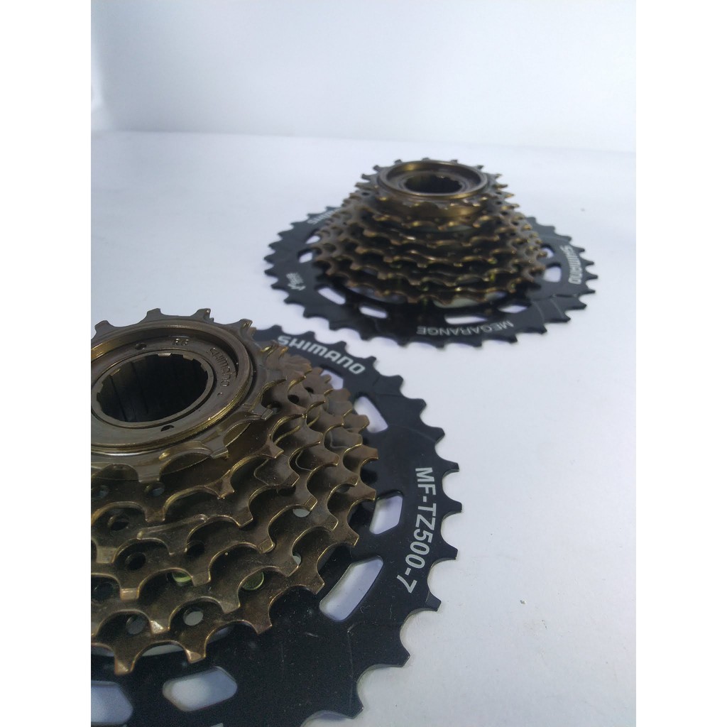 Jual Paket Freewheel Multi Speed 7 Shimano Sprocket Gir Gear Belakang ...