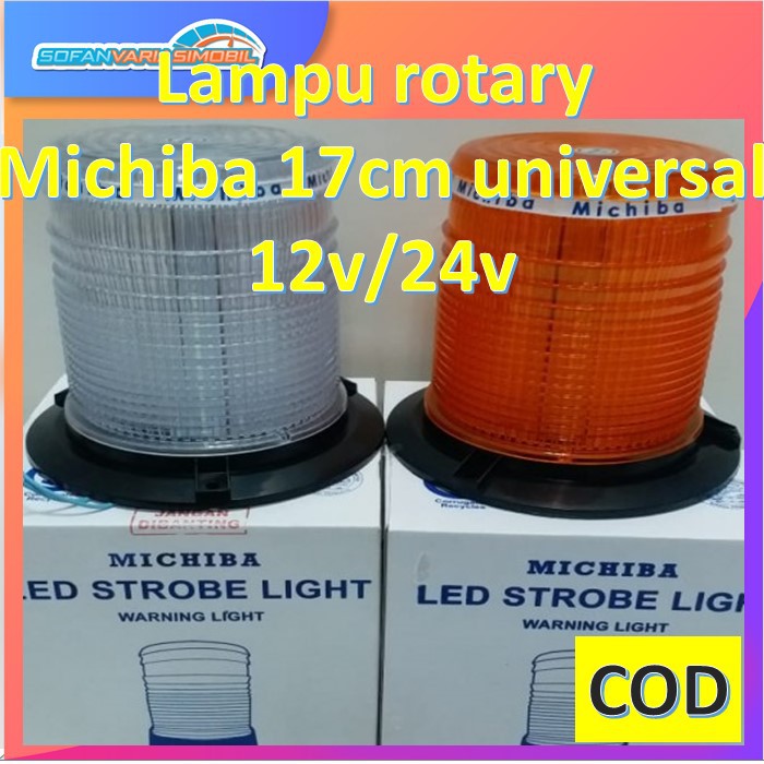 Jual Lampu Variasi Led Mobil Truk Rotary michiba 531 17cm | Shopee ...