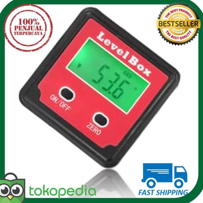 Jual Digital Inclinometer Spirit Level alat pengukur kemiringan digital ...