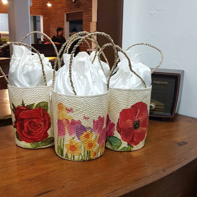 Jual Tas parcel pandan cantik deco | Shopee Indonesia