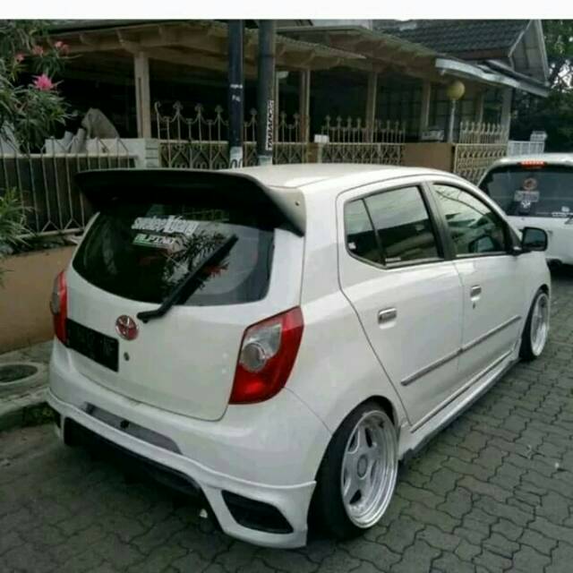 Jual Spoiler Spoon Agya Ayla | Shopee Indonesia