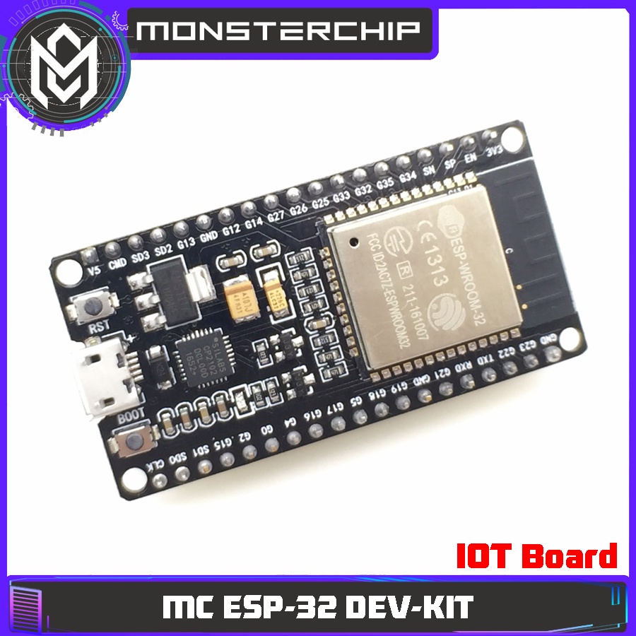 Jual ESP32 ESP-32 DOIT WIFI BLUETOOTH IOT ESP-32S DEVELOPMENT BOARD | Shopee Indonesia