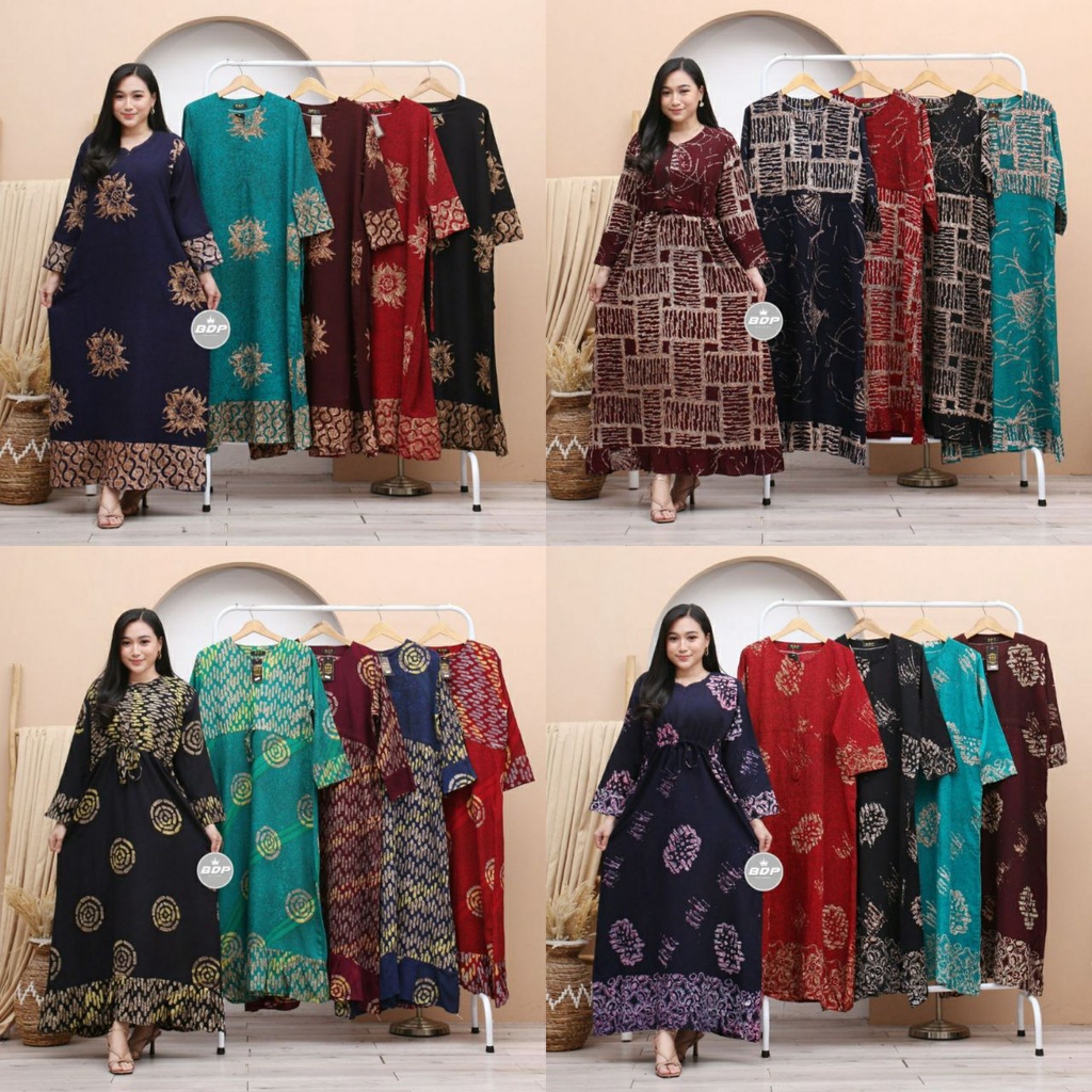 Jual Dianputri - Daster Dress Maura Batik Cap Rayon Grade A Busui ...