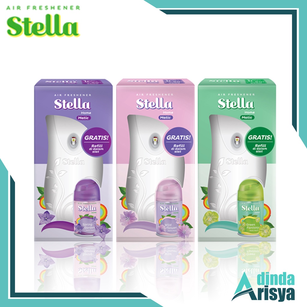 Jual STELLA Home Matic Set - Alat+Reffil Spray Pengharum Ruangan ...