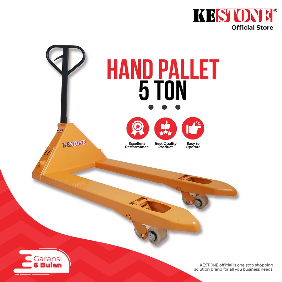 Jual Hand Pallet Manual 5 Ton - Hand Forklift Hand Lift Material ...