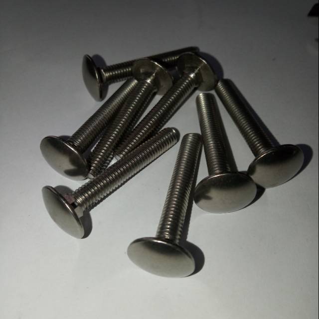 Jual Baut bemper M6 X 40(4cm) stainless 304, cariaghe bolt, baut cb | Shopee Indonesia
