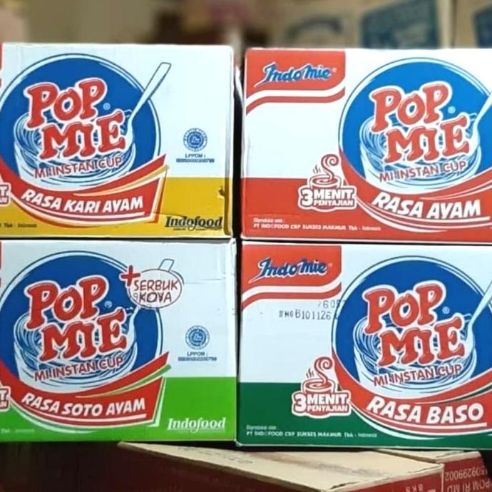 Jual Pop Mie 1 Dus Isi 24 Cup Hot | Shopee Indonesia