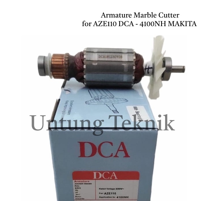 Jual DCA Armature Replacement Mesin MARBLE CUTTER DCA AZE110 - MAKITA ...