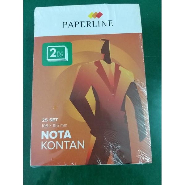 Jual [PACK 10 NOTA] NOTA KONTAN KECIL 2 PLY PAPERLINE 25 SET / NCR 2 ...