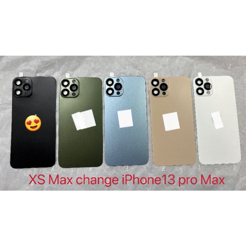 Jual Fake Back Cover iPhone X Xs iPhone Xs Max to 13 Pro Max Sticker ...